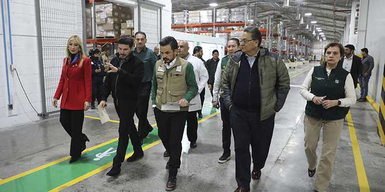 Inauguran Zoé Robledo y Samuel García remodelación del Almacén Regional ...